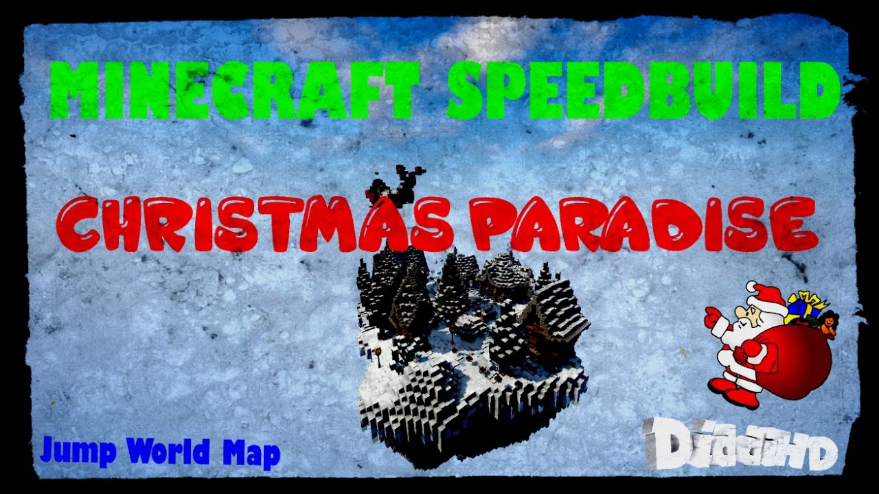 [Minecraft: JW] Map: {Christmas Paradise}+Speedbuild/Timelapse// Frohe ...