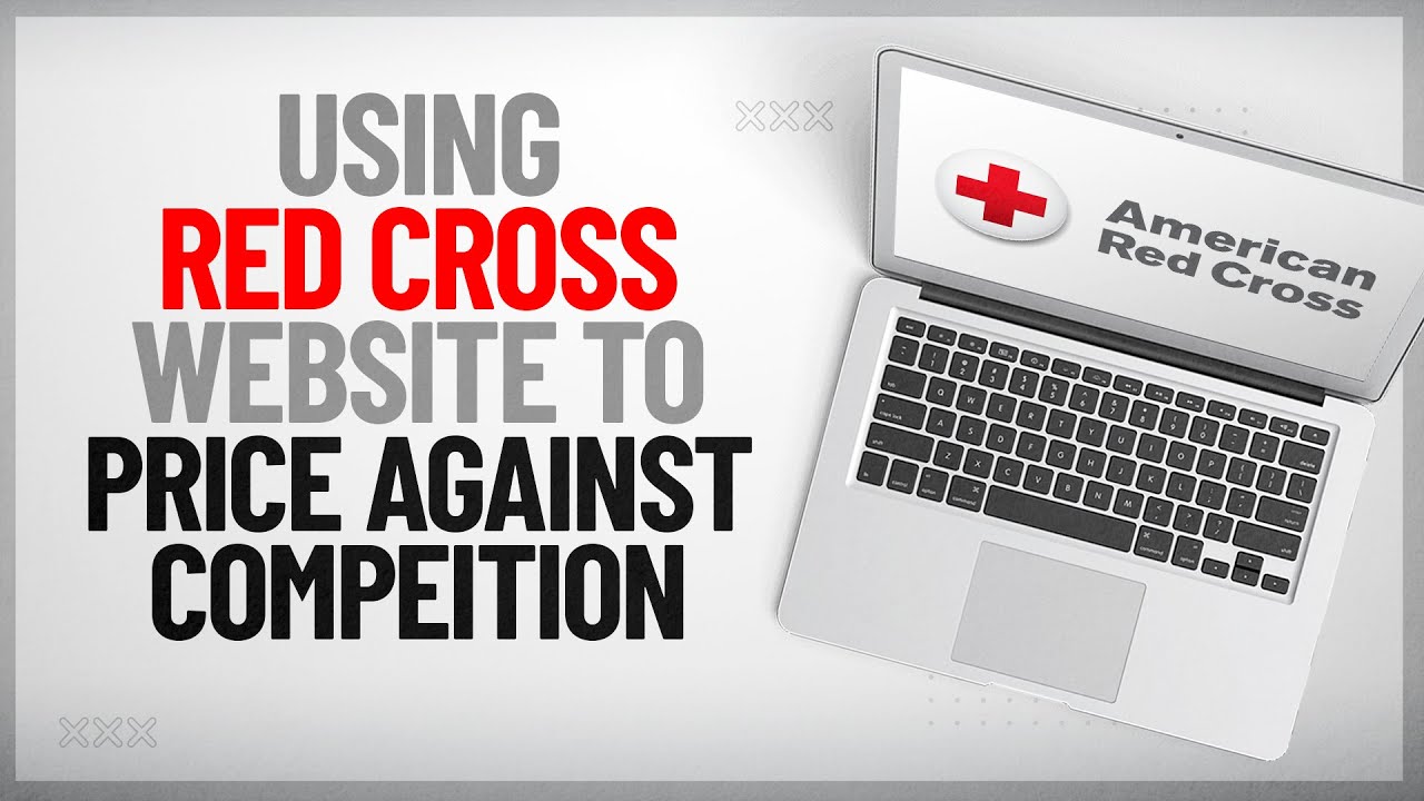 Using red cross website to price against competitors - YouTube