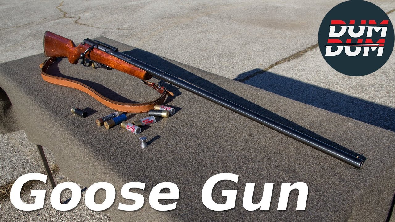 Marlin model 55 Goose Gun opis puške (gun review) - YouTube