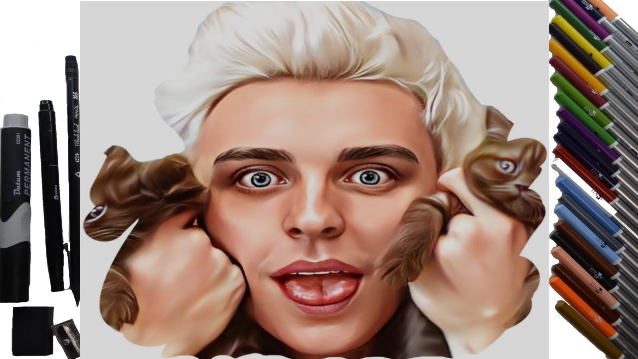 How to draw Vlad A4 / Vlad Paper - YouTube