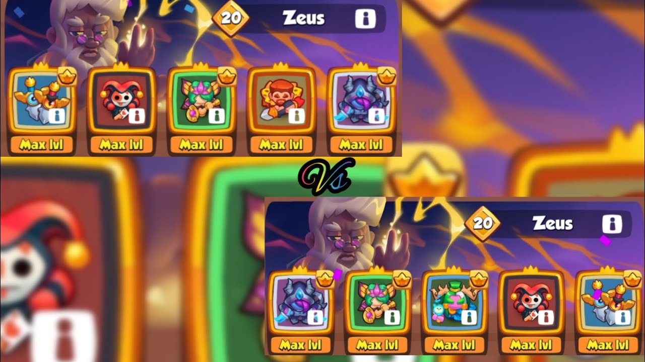 Max Demon hunter Level 20 Zeus VS Max Demon hunter Level 20 Zeus 4.6 ...