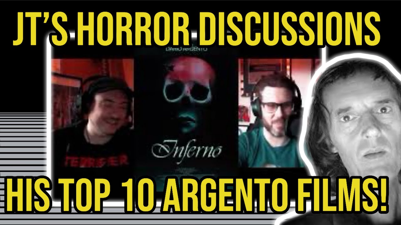 Top Ten Dario Argento Films - JT Edition @JTsHorrorDiscussions - YouTube