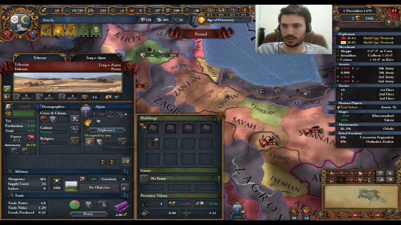 EU IV - Avaria - Avar Khaganate - part 8 - YouTube