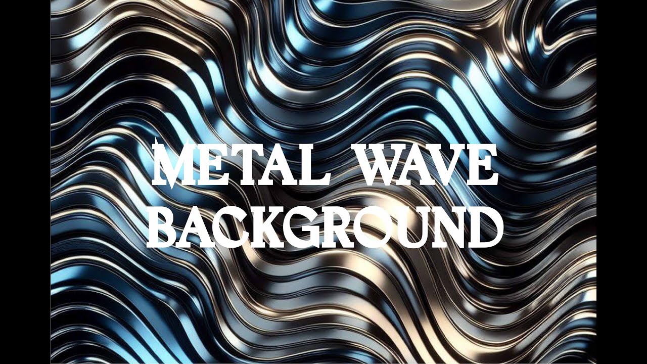 Metal wave | Background |aftereffects - YouTube