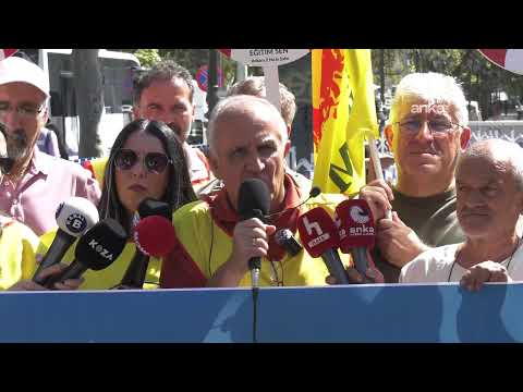Eğitim Sen, Milli Eğitim Bakanlığı önünde açıklama yapıyor #Canlı