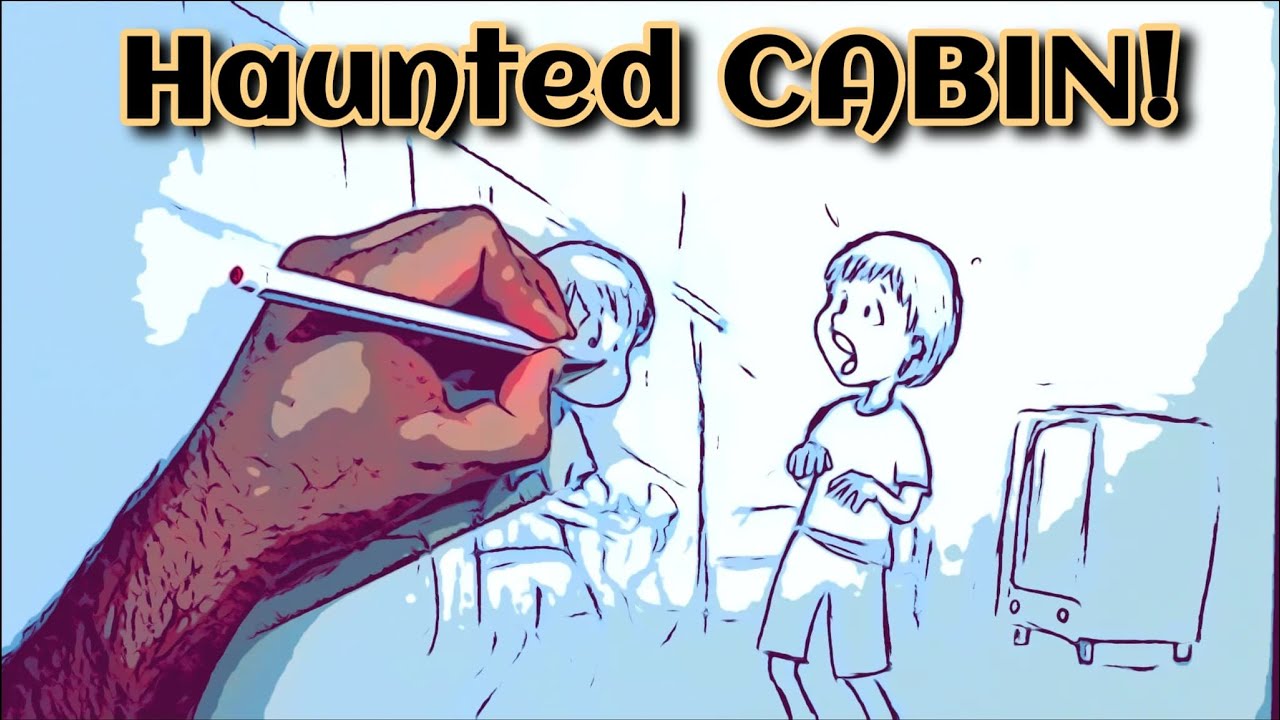 The haunted CABIN! - YouTube