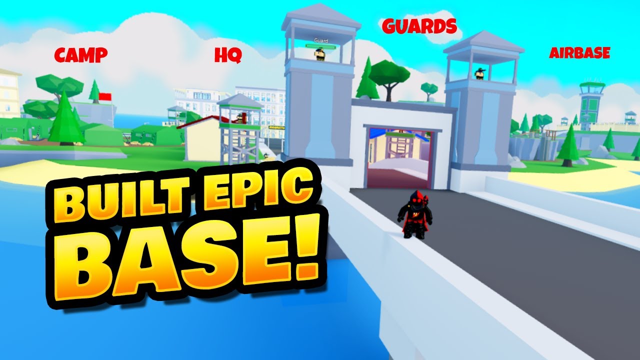 Built the Most Epic Military Base! - YouTube