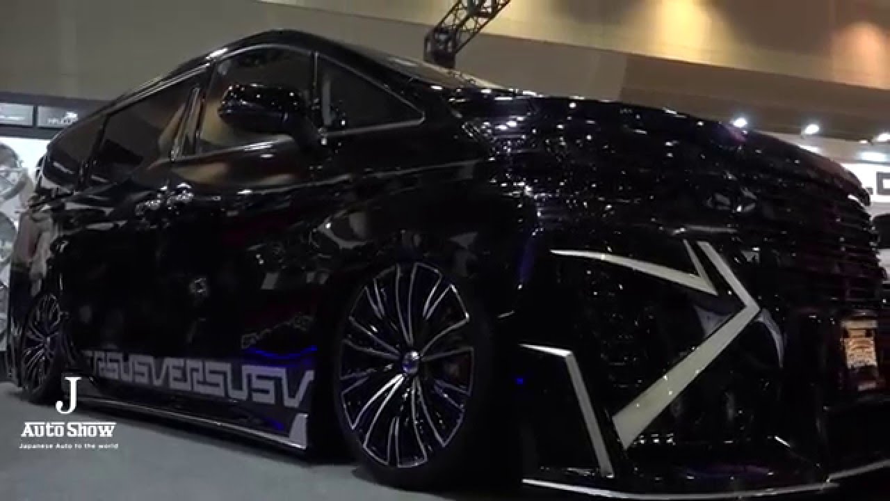 (4K)RAYS TOYOTA VELLFIRE custom レイズ・ヴェルファイアカスタム - 大阪オートメッセ2016 - YouTube