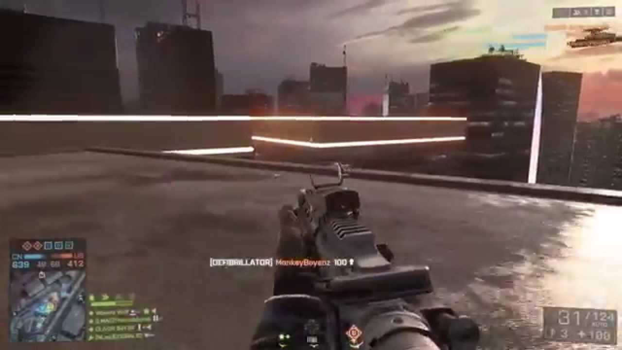 Battlefield 4 - BF4 Defibrillator kill - YouTube