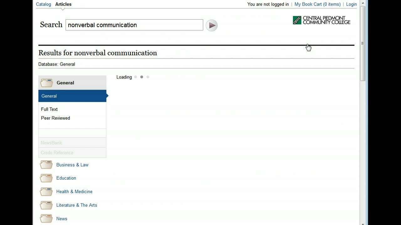 Library Research with Encore - YouTube