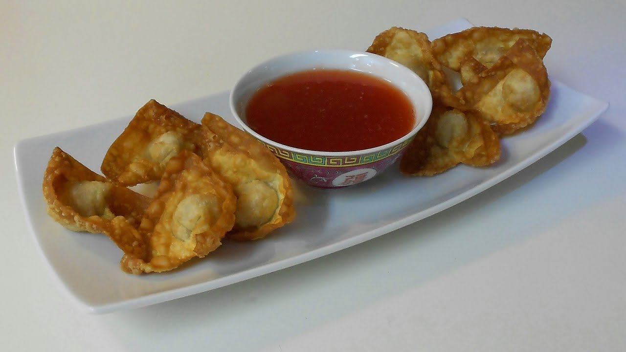 Wantan Frito con Salsa de Tamarindo - YouTube