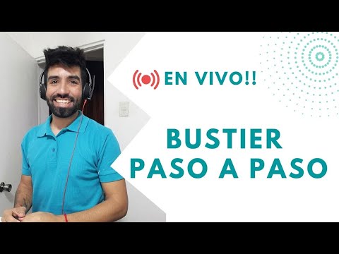 Bustier paso a paso - cualquier talla. Método sencillo
