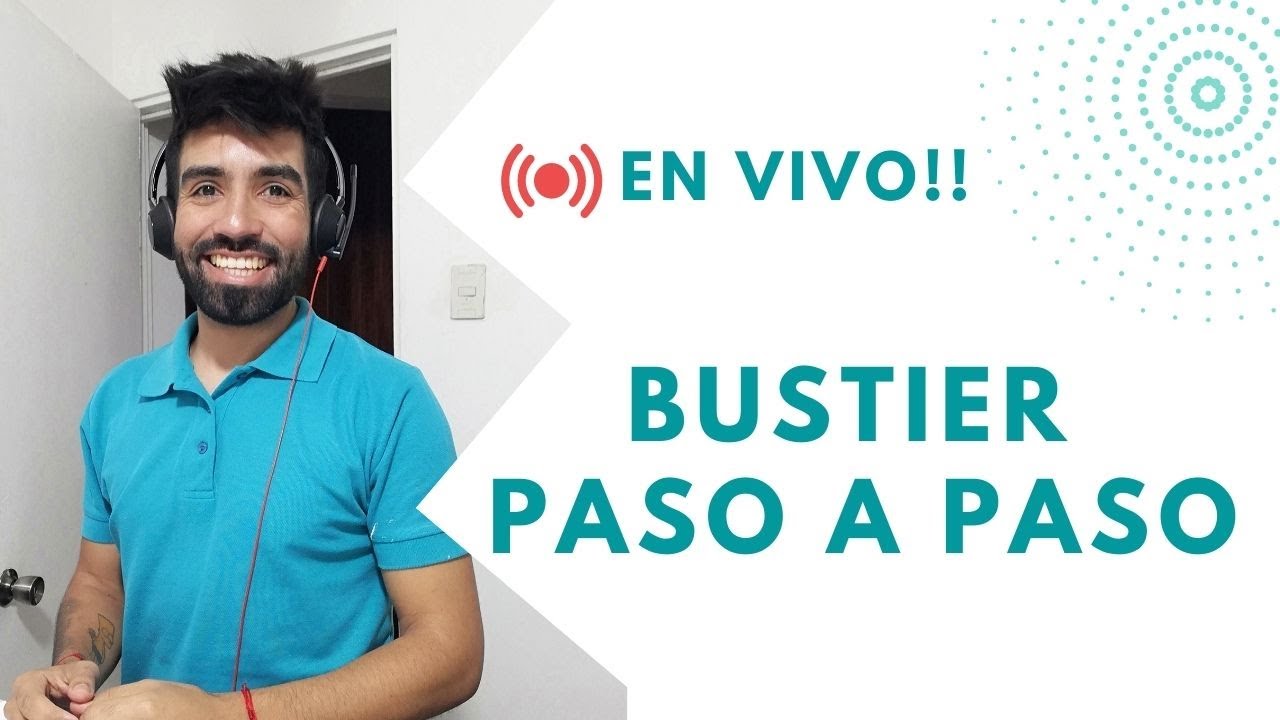 Bustier paso a paso - cualquier talla. Método sencillo - YouTube