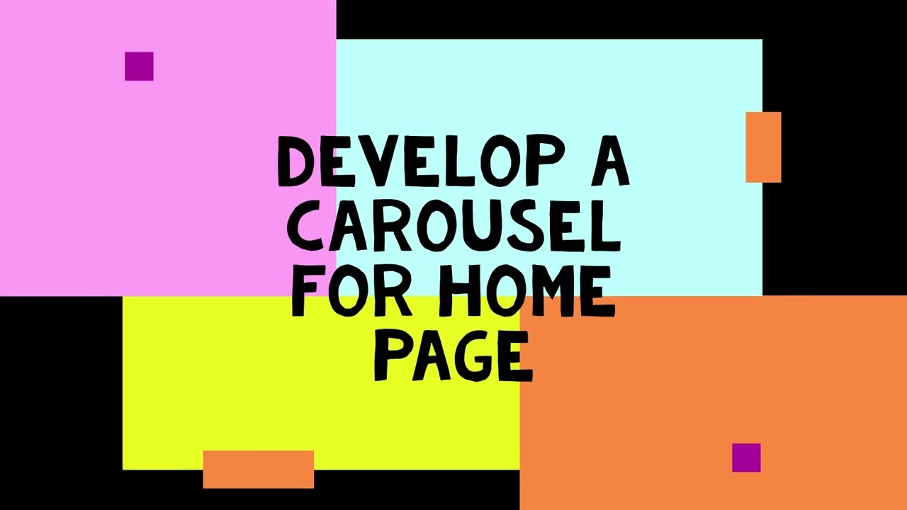 Web project Task 7 | A carousel for home page | E-commerce web ...