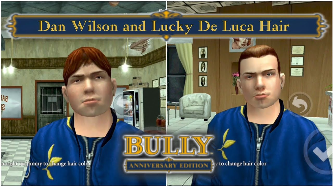 Dan Wilson and Lucky De Luca Hair | Bully AE - YouTube