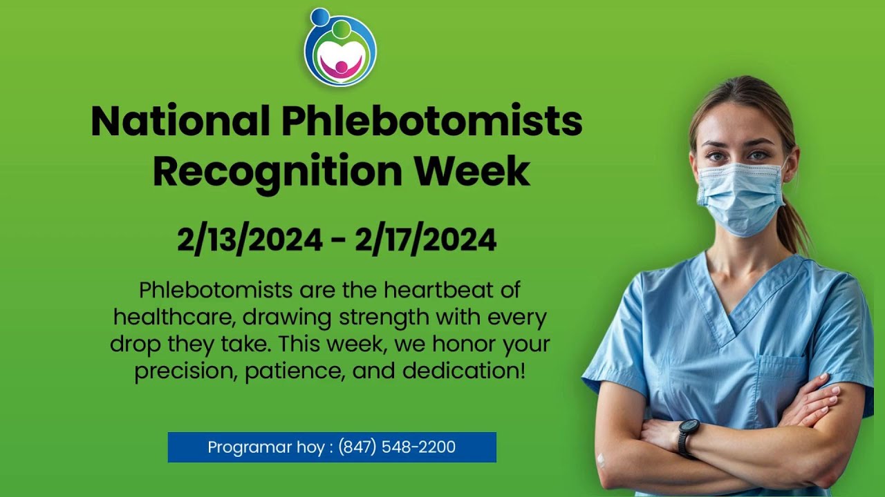 National Phlebotomist Recognition Week - YouTube