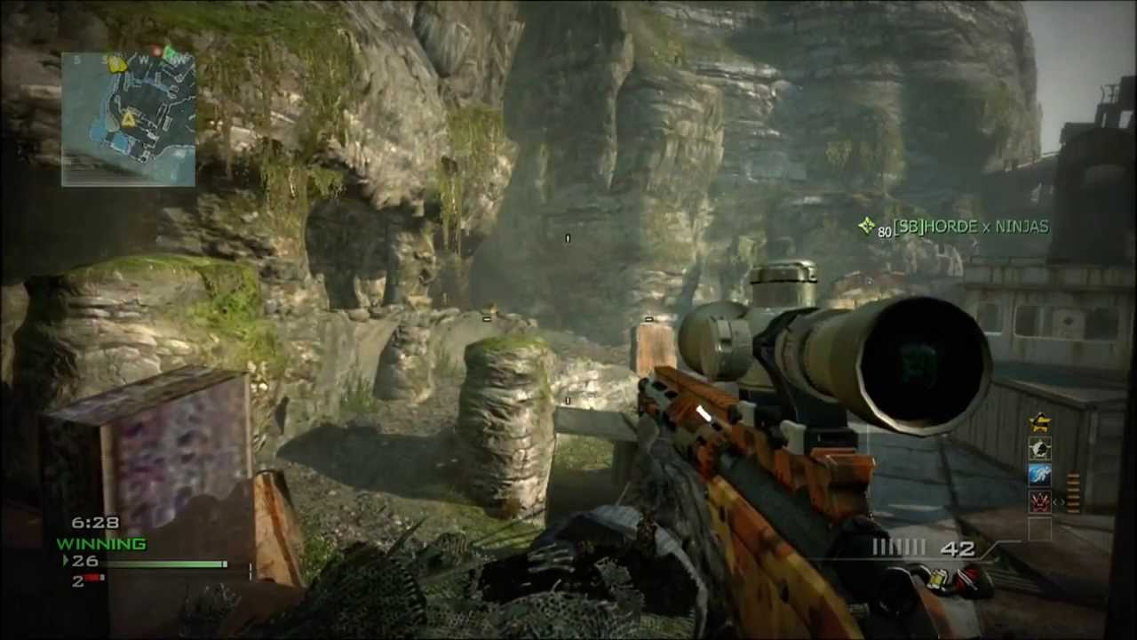 Vortex Wiggy: Call of duty MW3 2v2 Snipers only M.O.A.B (mini montage ...