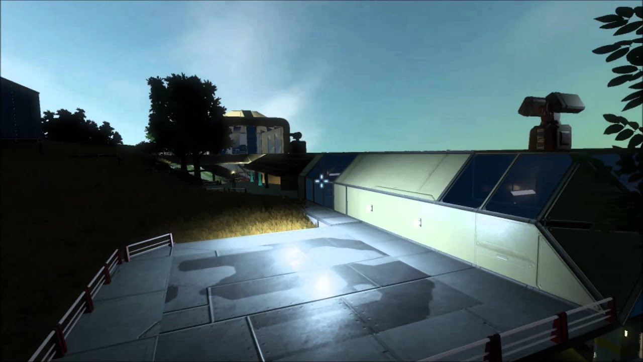 space engineers base terre - YouTube