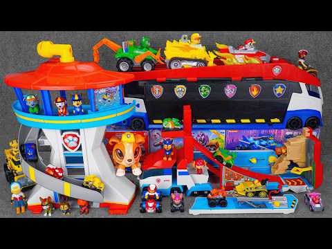 Paw Patrol Toys Unboxing Series ASMR | Big Transport Vehicles Toy | Transforming Patroller Truck Set