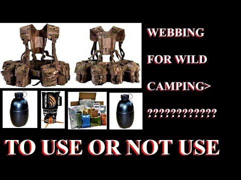 WEBBING BELT ORDER (Recreational Cook Set) NOT CEFO. - YouTube