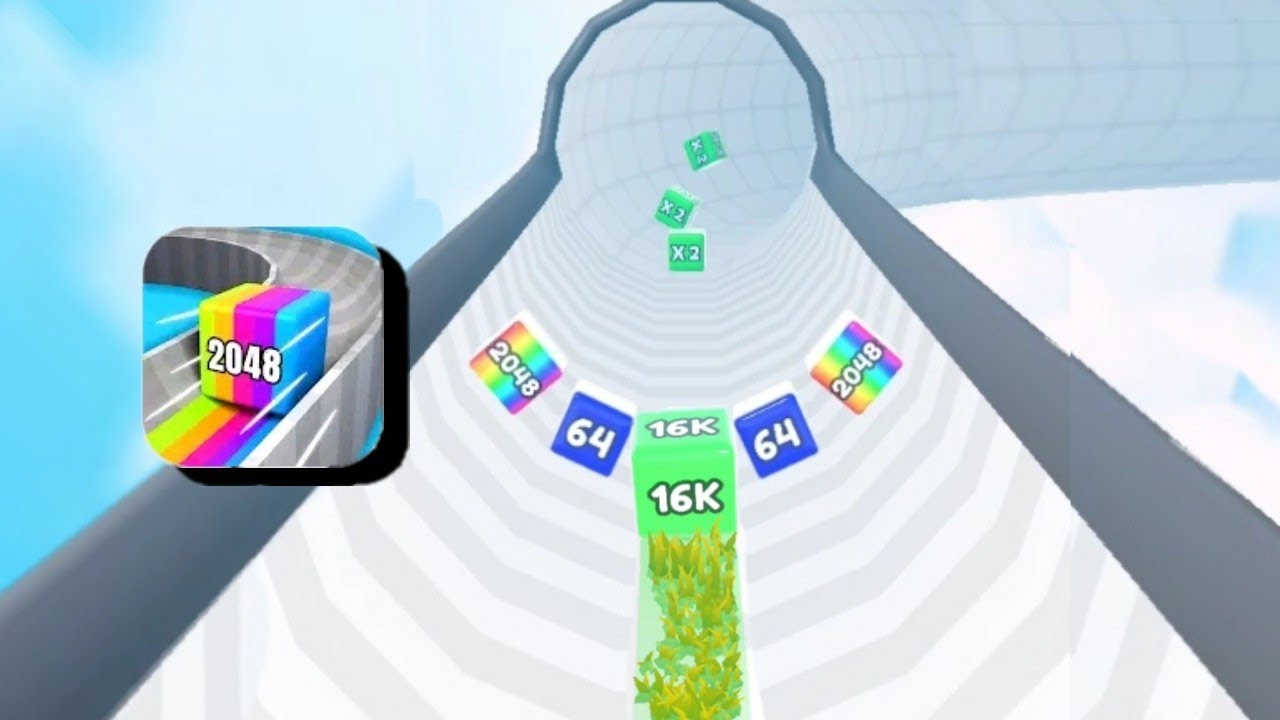 Jelly Tube Run 2048 - All Levels Gameplay (iOS & Android) Part 4 - YouTube