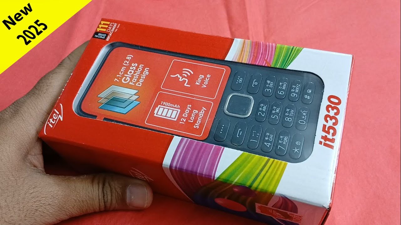 New Keypad phone unboxing (itel it5330) - YouTube