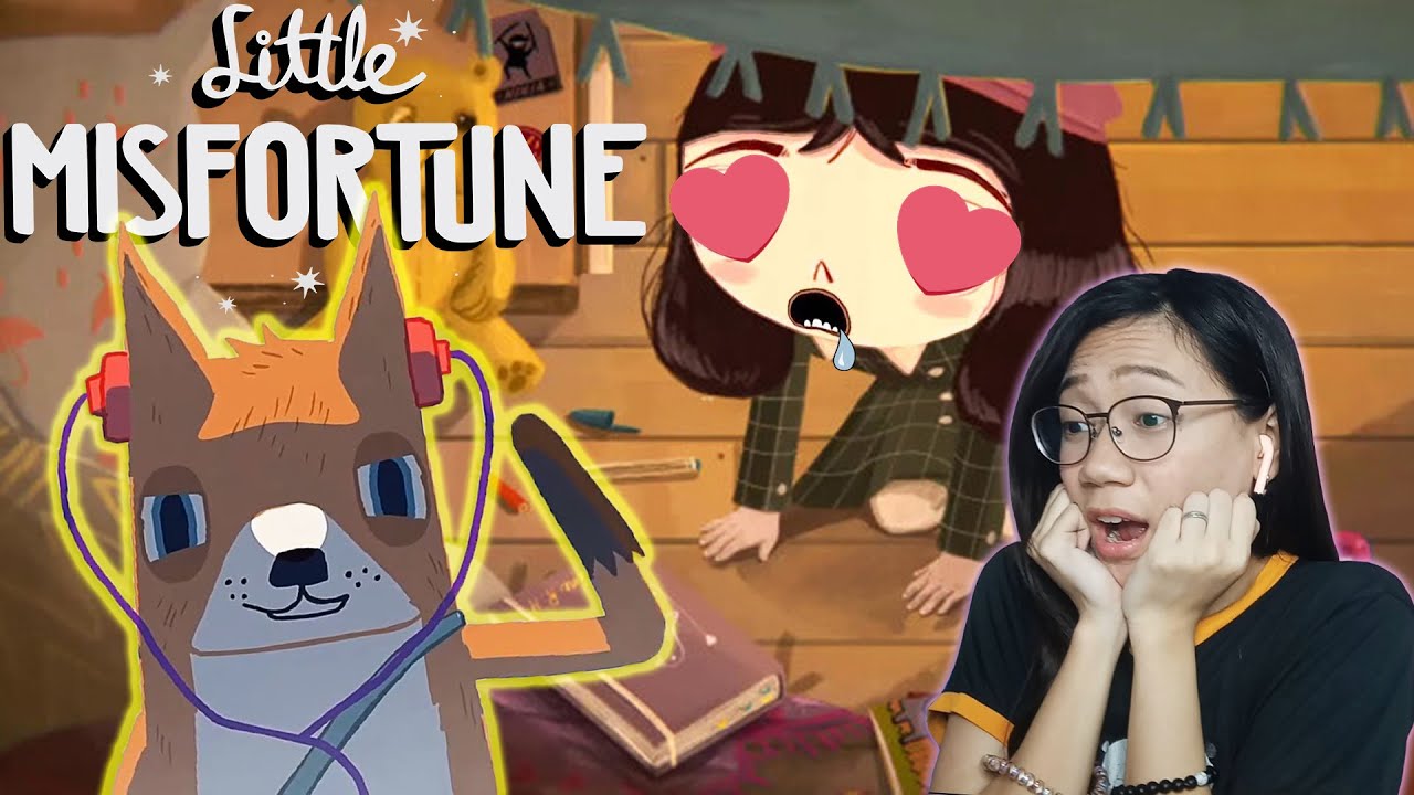 CUTE YET DARKEST GAME - Little Misfortune (PART 1) - YouTube