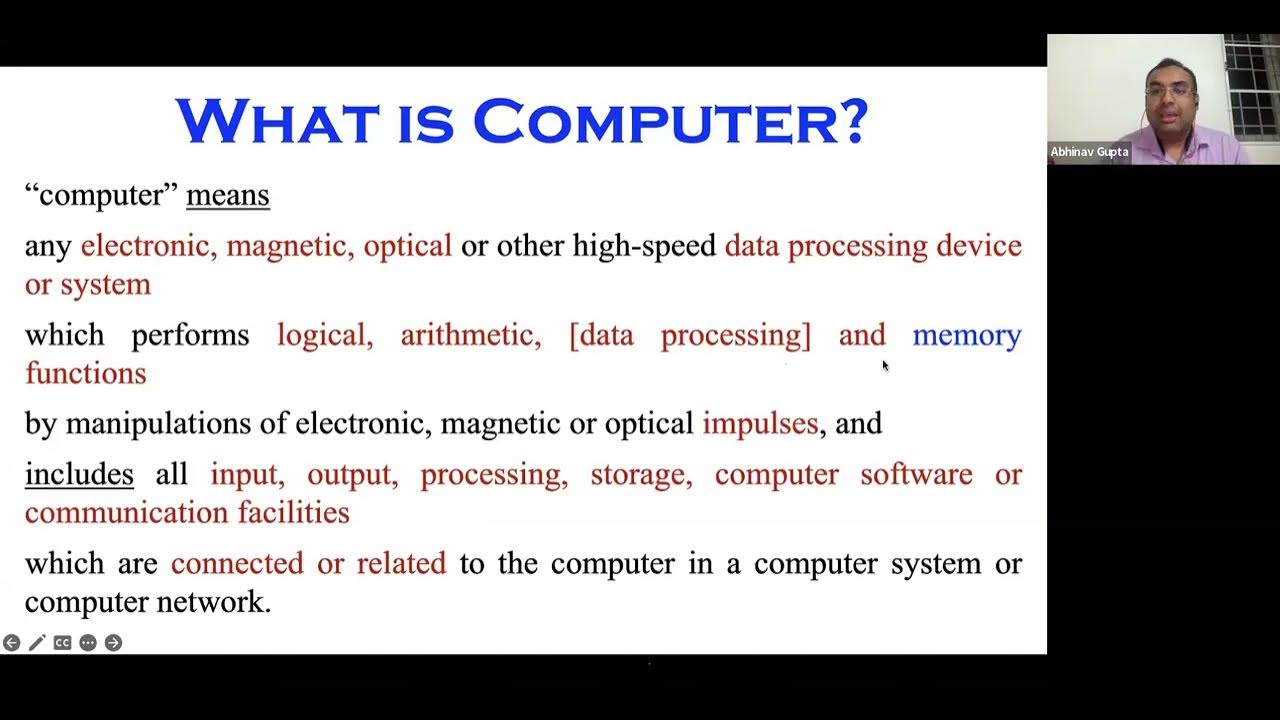 5. Computer & Memory - YouTube