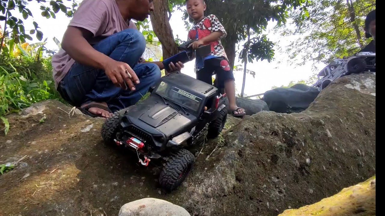 OFFROAD RC CAR | driver para bocil BAR BARR ⚠️⚠️😅 - YouTube
