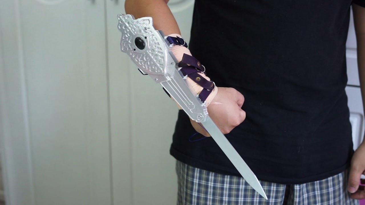 The Real Assassin's Creed Metal Valhalla Hidden Blade by ImDeePain ...