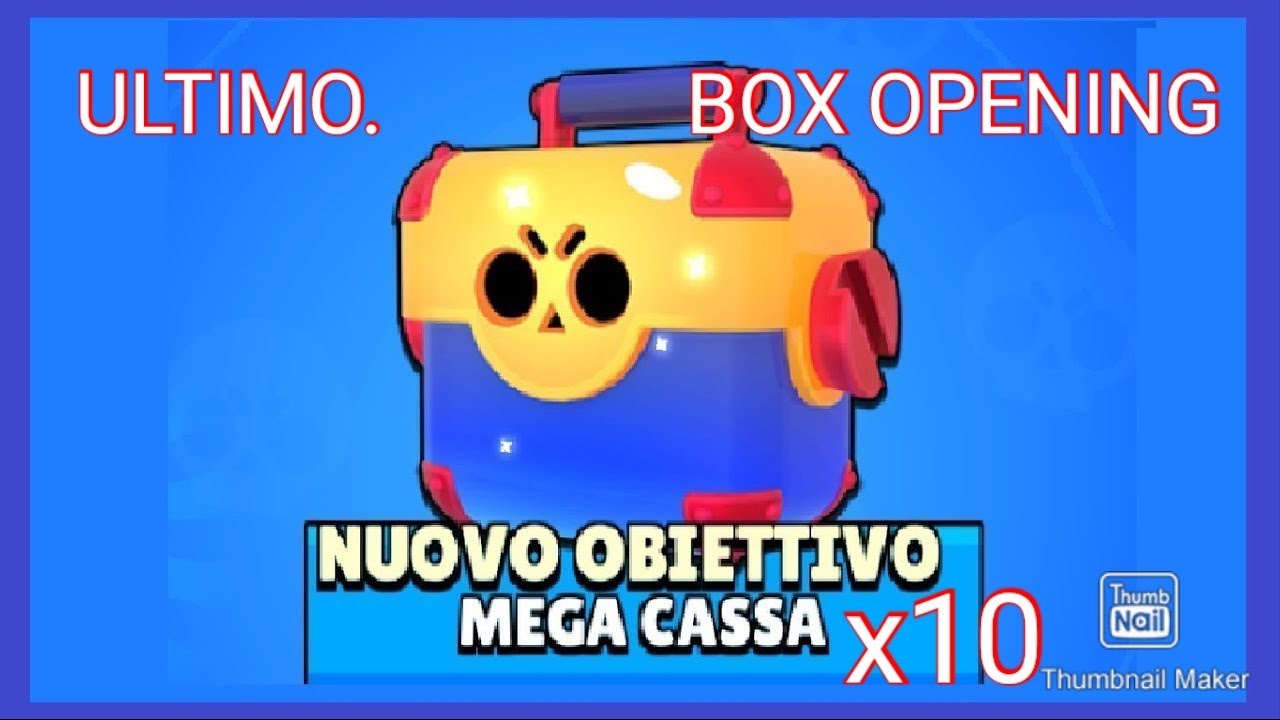 ULTIMO BOX OPENING di TUTTO BRAWL STARS! - YouTube