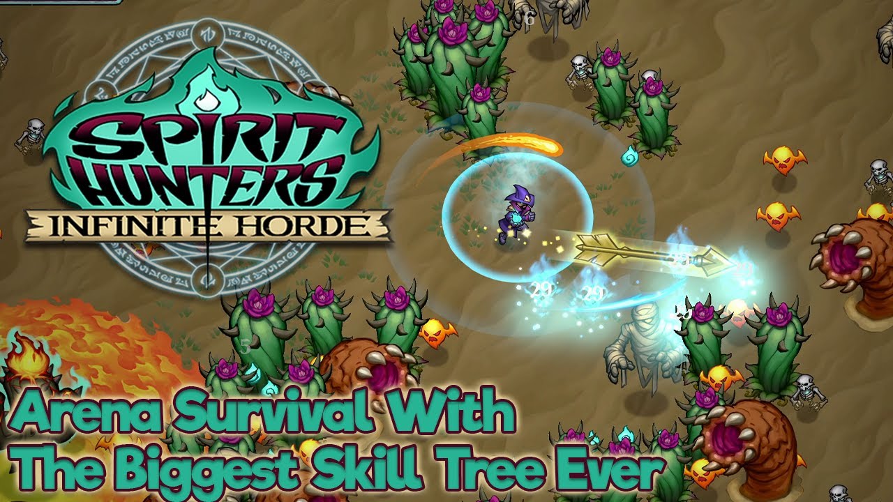 First Look - Spirit Hunters: Infinite Horde - The Biggest Skill Tree I ...