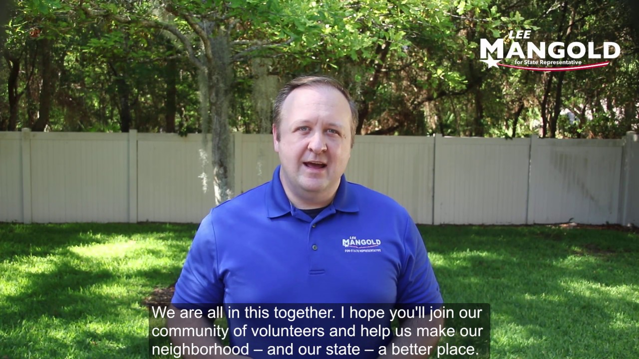 Lee Mangold for Florida House District 28 - YouTube