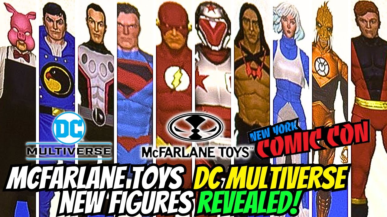 McFarlane Toys DC Multiverse New Figures Revealed At NYCC 2025 - YouTube