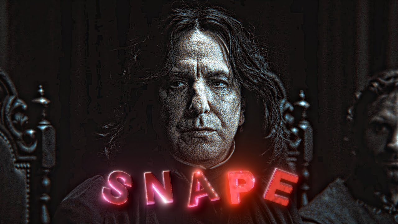 Severus Snape - " Anything " (4K) - YouTube