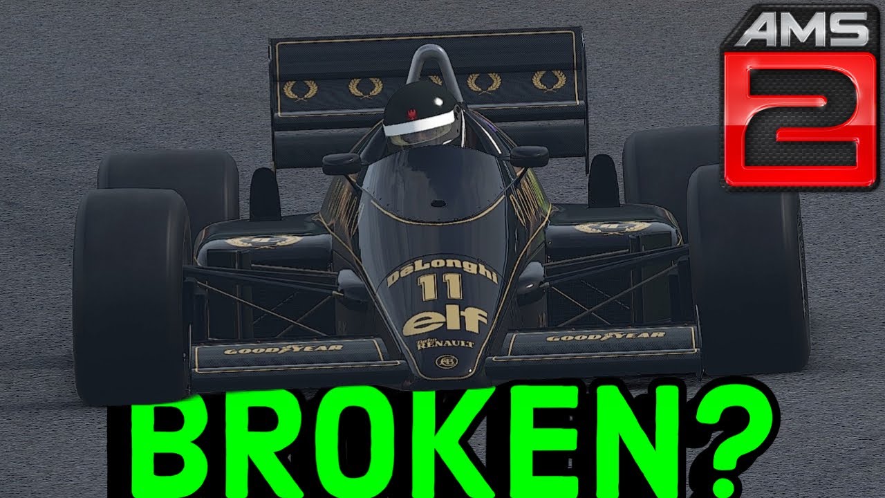 Is the Lotus 98T BROKEN in AMS2? - YouTube