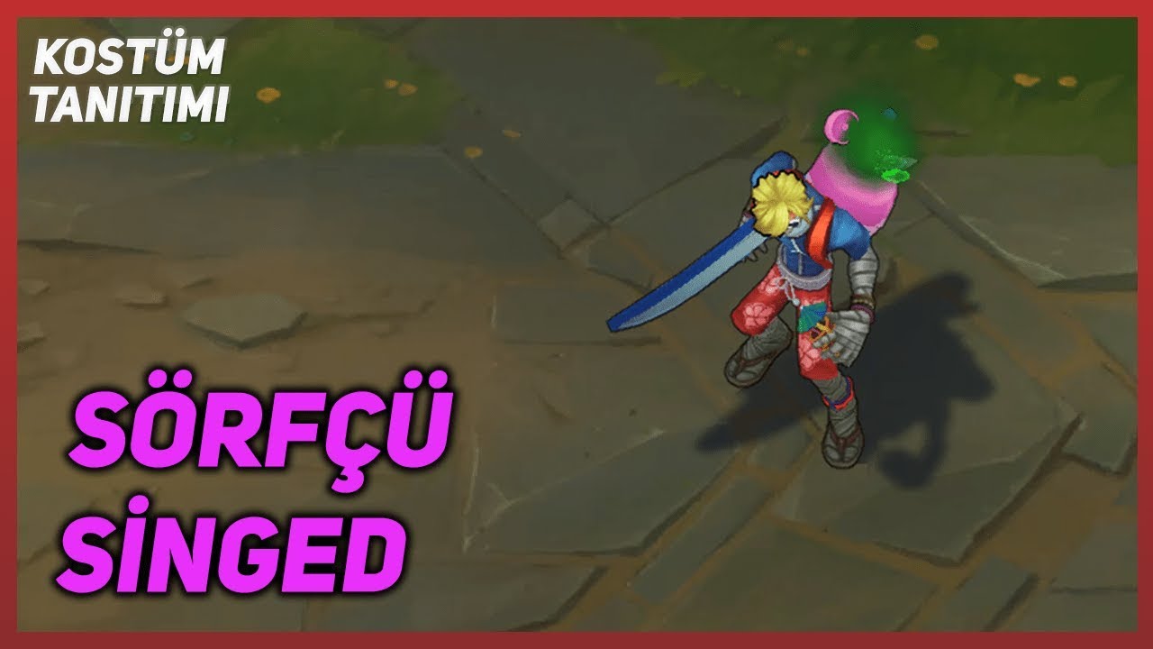 Surfer Singed