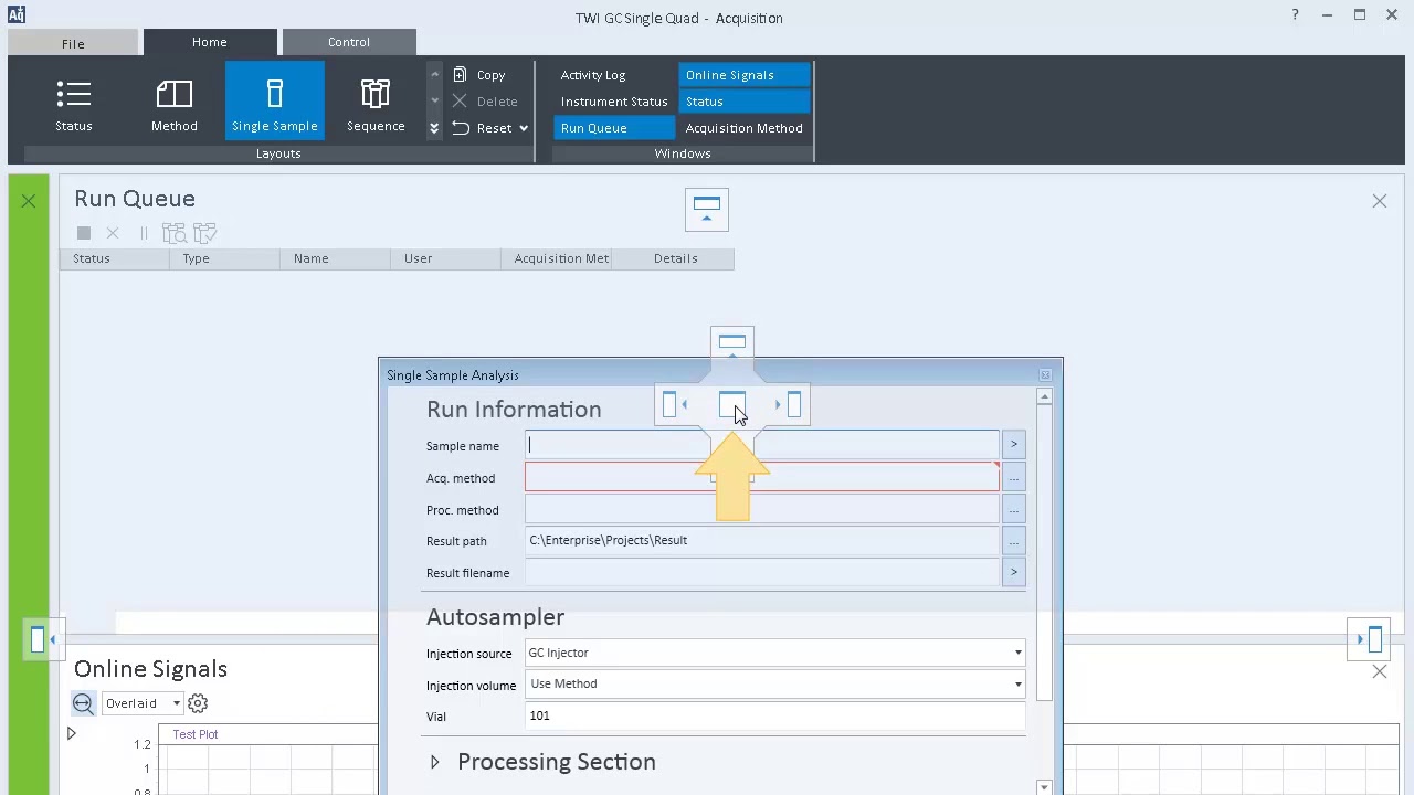 How to add or remove tabbed windows in OpenLab CDS - YouTube