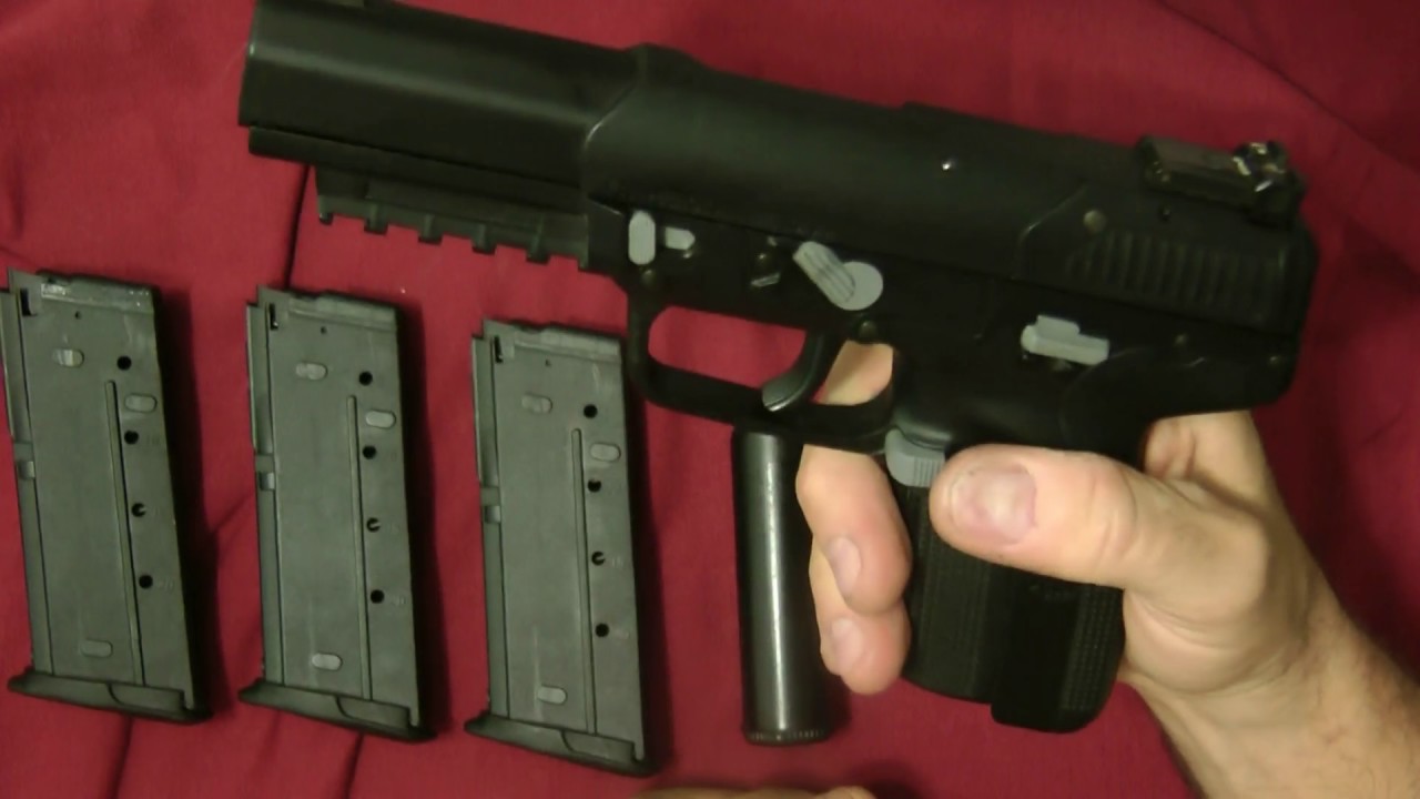 Unboxing USG Fn Five Seven 5 7x28mm Black target Sigh - YouTube