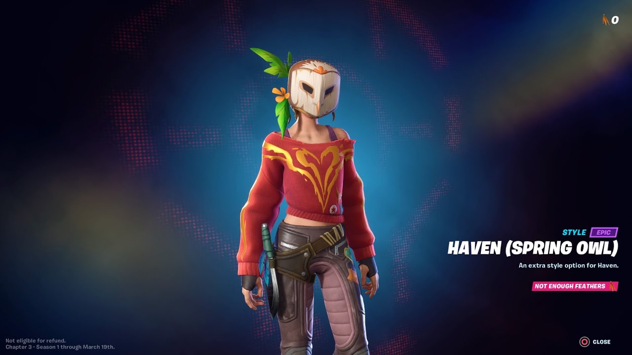 Land on a tree after gliding - How to unlock Haven Spring Owl Mask in ...