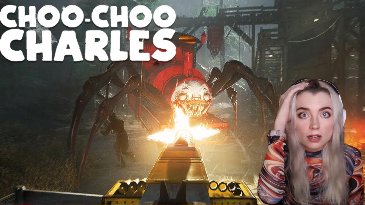 TRAIN SPIDER FROM HELL | Choo Choo Charles (Full Game) - YouTube