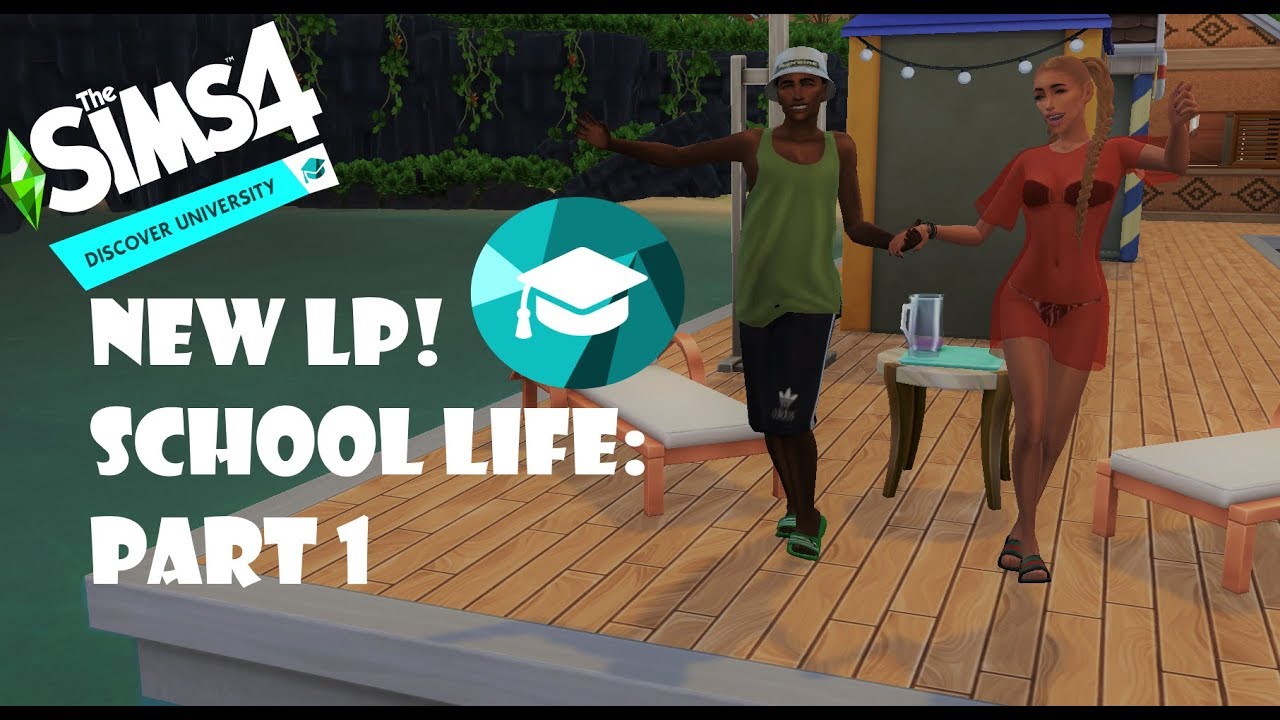 Let's Play|The Sims 4|Discover University|School Life Part 1 - YouTube