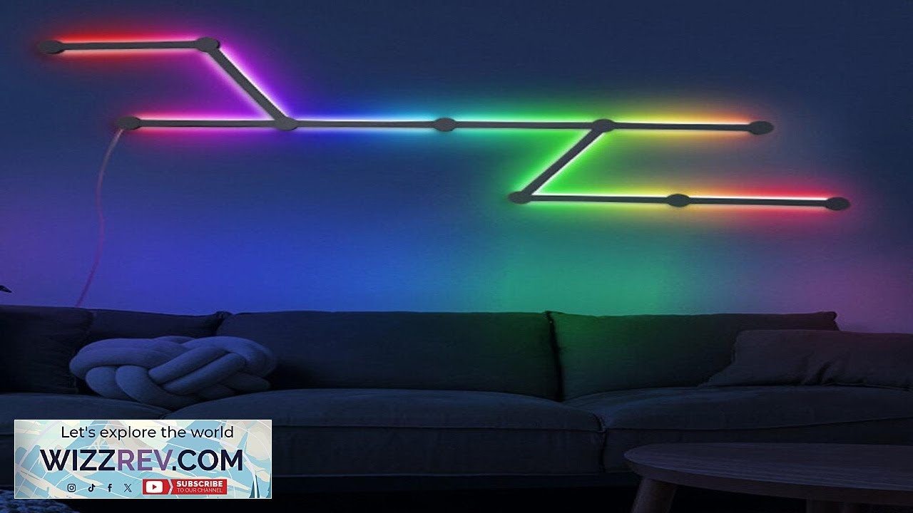 BLITZWILL DIY Splicing Light Bars RGBIC LED Tuya WiFi Smart Control ...