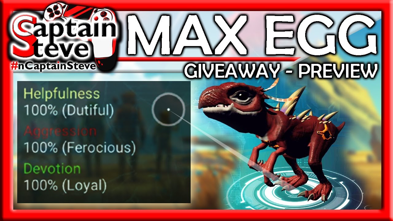 No Man's Sky Companions How To Turn Pets Red And White Egg Sequencer ...