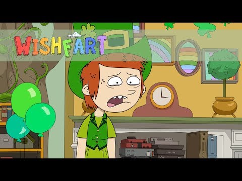 WISHFART CLIP! Happy Green Weirdo Day! | Funny Cartoons for Kids