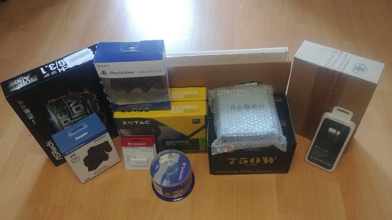 Четвертый совместный июньский заказ на computeruniverse - YouTube