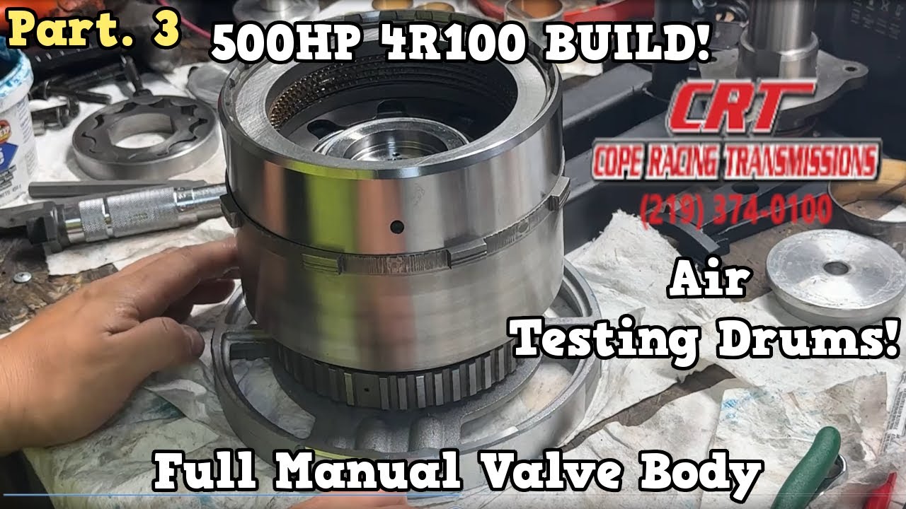 500HP 4R100 TRANSMISSION BUILD PART. 3 - Assembling Lower Geartrain ...