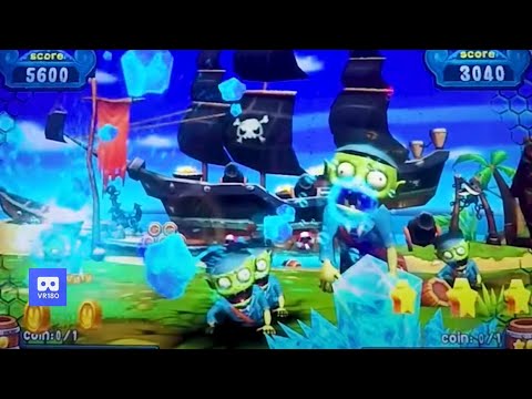 3D 180VR 4K Amazing water action rail shooter arcade game ICEMAN Kill ...