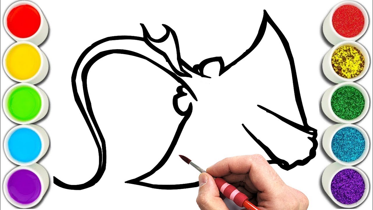 Eagle Ray Drawing, Painting & Coloring For Kids and Toddlers_ Child Art ...