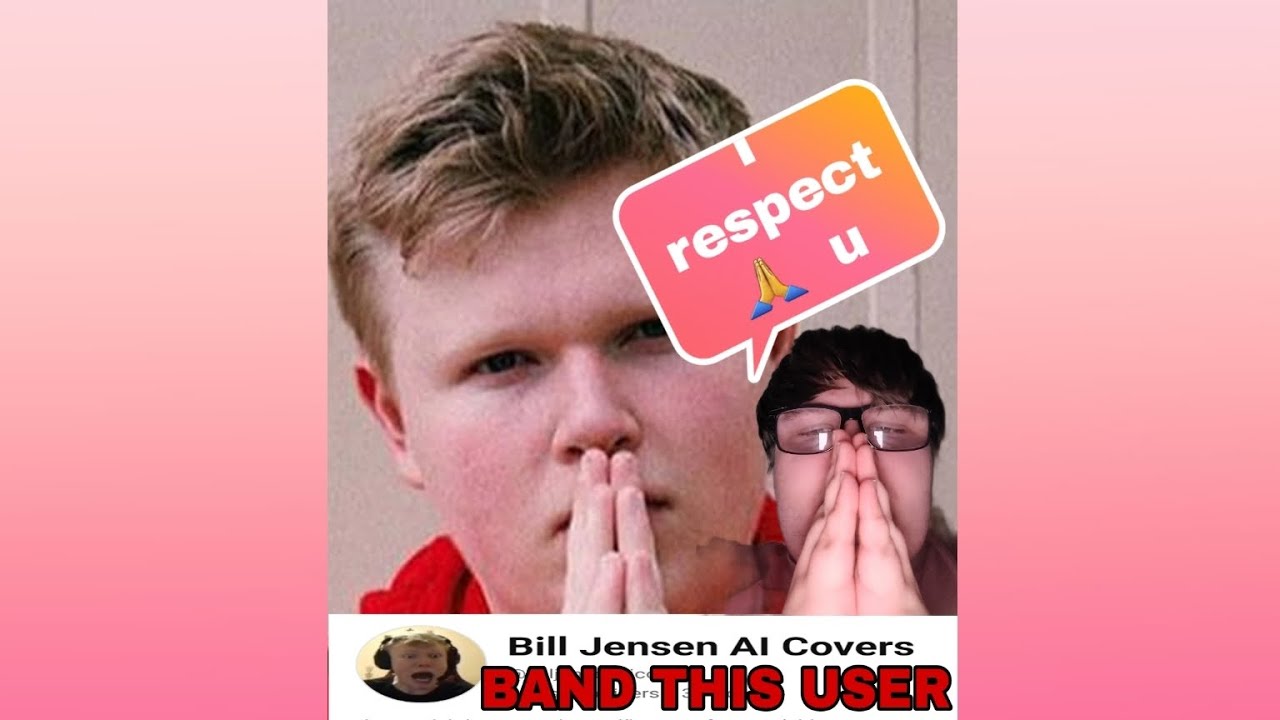 Bill Jensen ai covers I will report u for good! for Bill Jensen YT ...